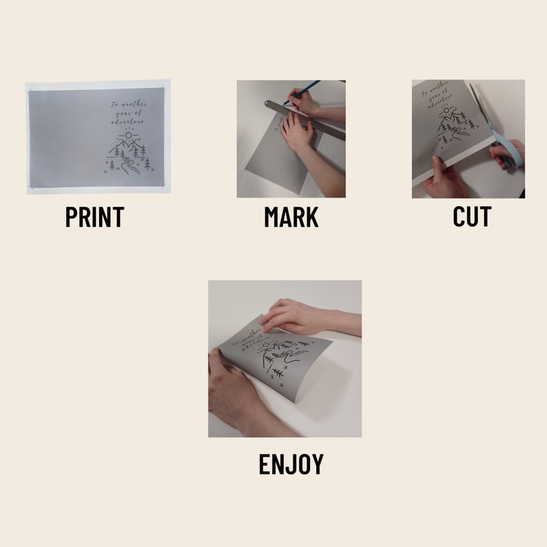 Instant Download PDF Printable Travel Card Life With You is - Etsy