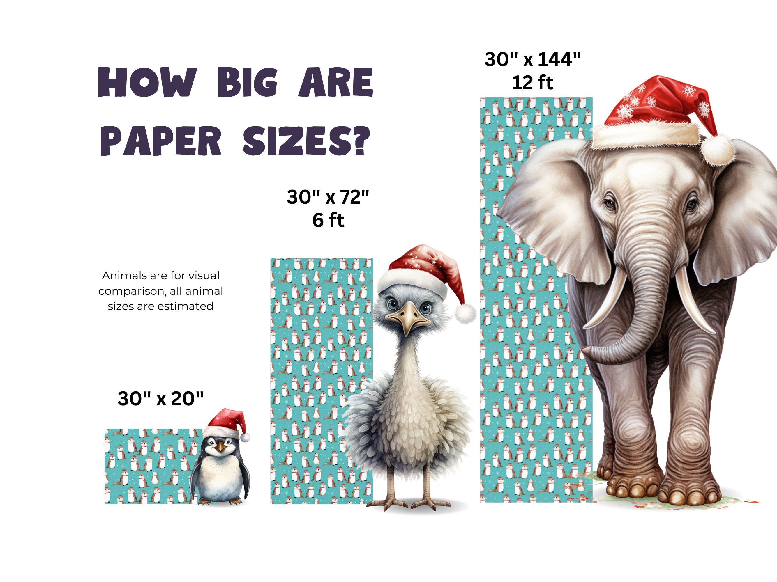 Silver Wrapping Paper Squares, Christmas Wrapping Paper Roll, Holiday ...