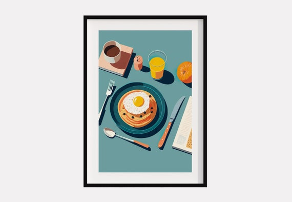 Pancake Astronaut Poster