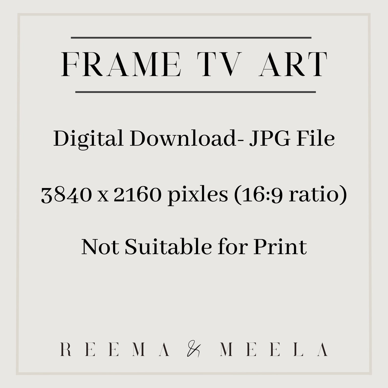 Set of 4 Samsung Frame TV ART | Spring Collection | Digital Art ...