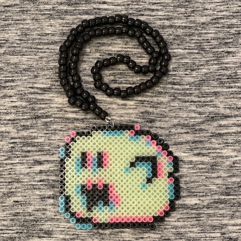 Perler Bead Necklace - Etsy