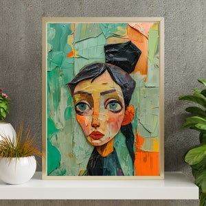 12 ABSTRACT WOMEN Printable Designs for Print or Digital Use, Wall Art ...