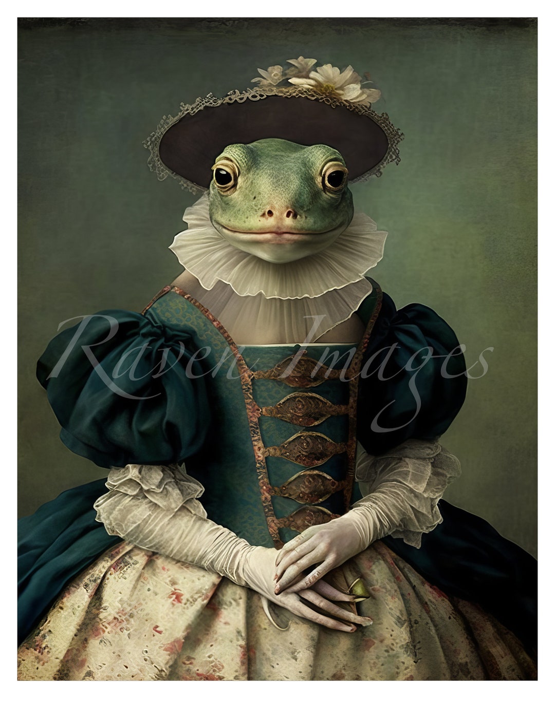 FANCY FROGS SET Journaling Papers Digital Paper Printable - Etsy