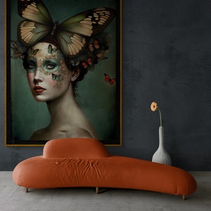 Fine Art, Digital Download, "metamorphosis", Surreal Art, Dark Academia ...