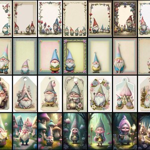 110 GNOMES for All Seasons MEGA BUNDLE, High Resolution, Card Making ...