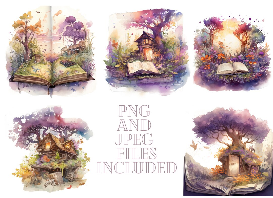 I LOVE BOOKS | Clipart, Instant Download, Kids Crafts, Printable Junk ...