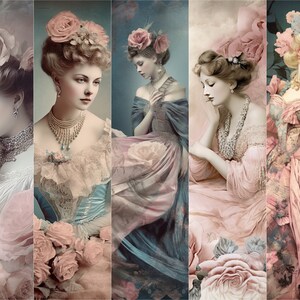 PRETTY in PINK Set 2 | Journaling Papers, ATC Cards, Printable ...