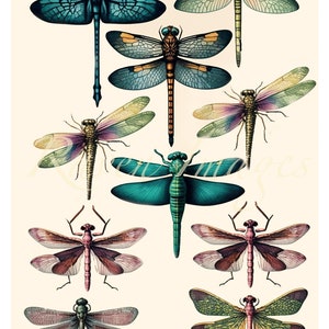DRAGONFLY JOURNALING Kit, Journaling Pages, Printable Journaling Cards ...