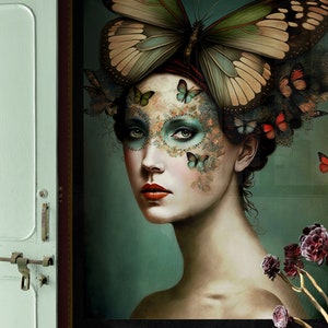 Fine Art, Digital Download, "metamorphosis", Surreal Art, Dark Academia ...