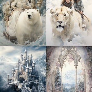 NARNIA | CS LEWIS, Lion, Witch and the Wardrobe Journaling Papers ...
