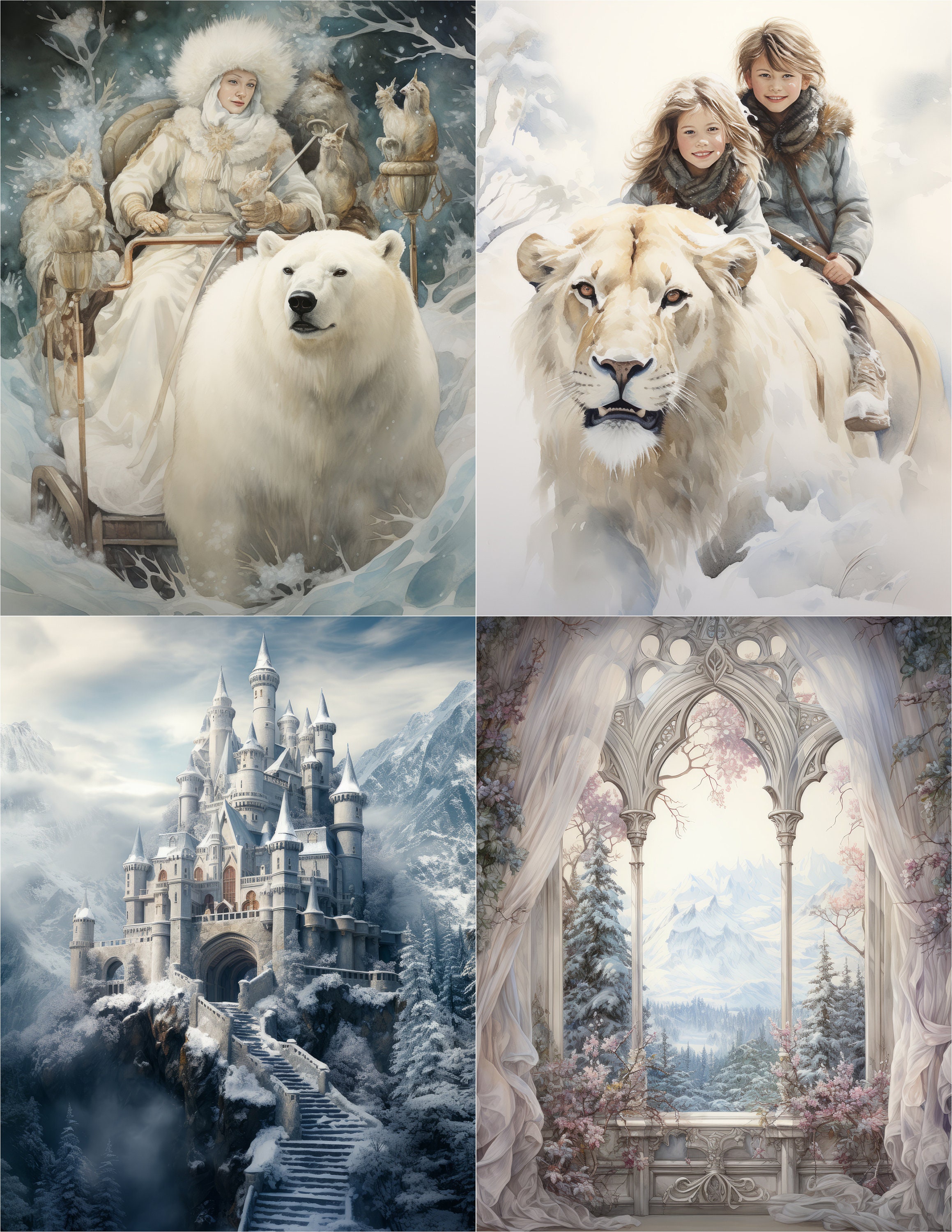 NARNIA | CS LEWIS, Lion, Witch and the Wardrobe Journaling Papers ...