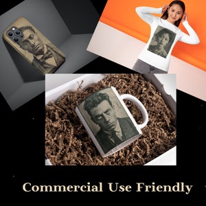 80 Vintage Portrait Photos | Mega Bundle for Journaling (digital ...