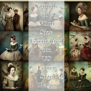 Shakespearean Scenes | Journaling Papers, Wall Art, ATC Cards, Digital ...