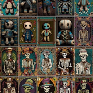 VOODOO Themed Graphics | MEGA BUNDLE of 100 High Resolution Printable ...