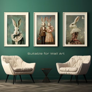 WHIMSICAL RABBITS || Journaling Papers, Elements, Printable Journaling ...
