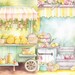 Lemonade Stand Digital Paper | Printable Ephemera (instant Download) - Etsy