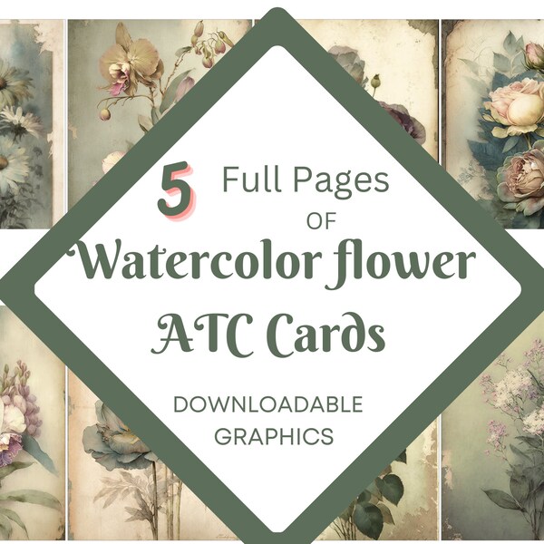 Printable Atc Card - Etsy