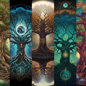 YGGDRASIL ~ TREE of LIFE | Norse Mythology, Instant Download, Digital ...