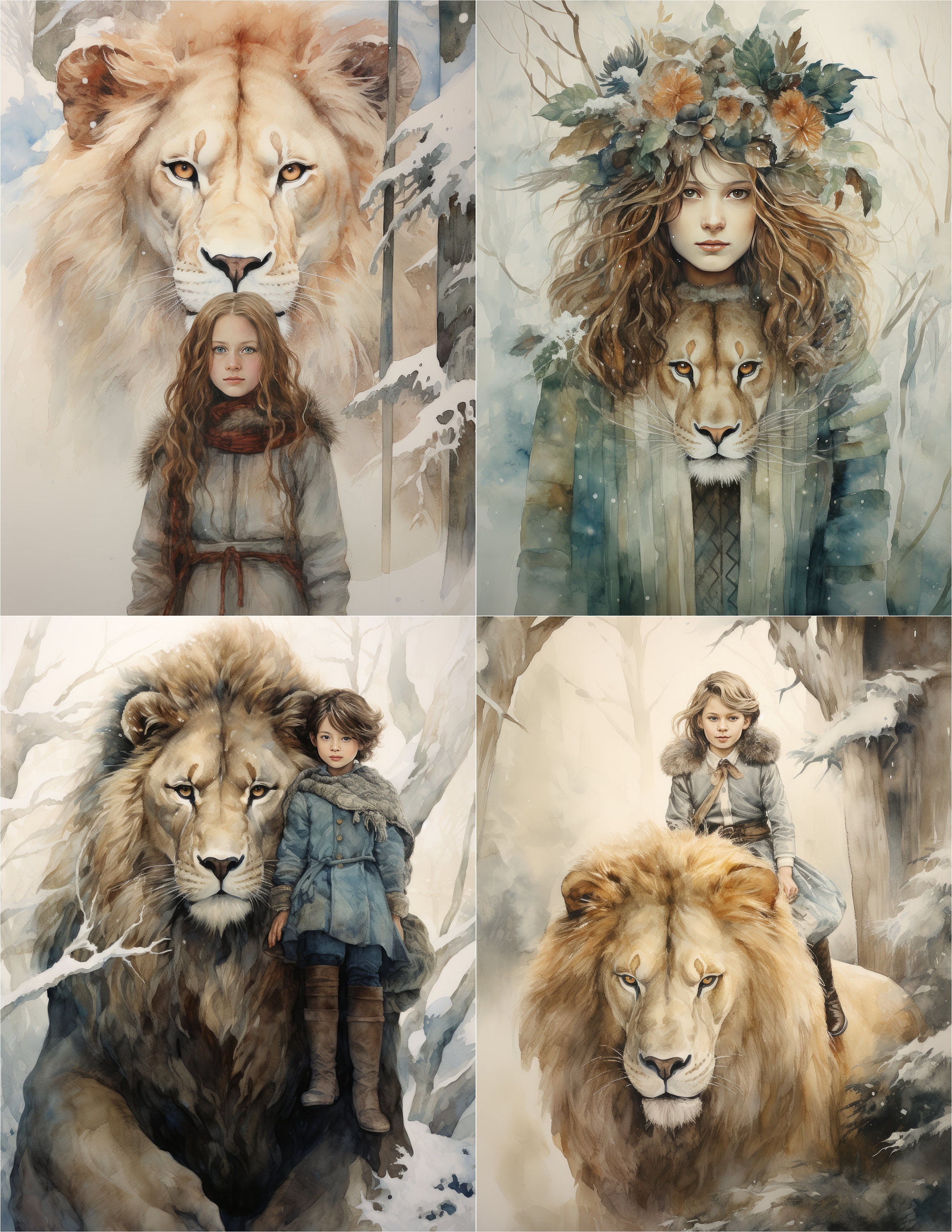 NARNIA | CS LEWIS, Lion, Witch and the Wardrobe Journaling Papers ...