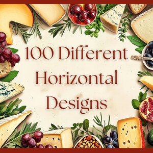 MEGA BUNDLE FOOD Themed Set of 100 Designs, Recipe Cards, Cookbook ...