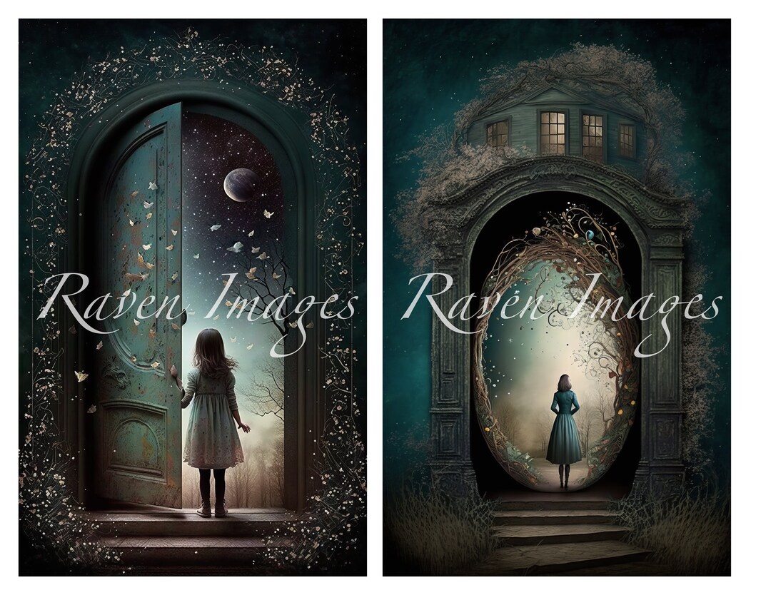 MAGICAL PORTALS Instant Download Paper Crafts Printable - Etsy