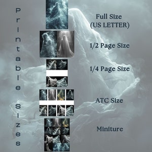 GHOSTS | Ghost Overlays, Junk Journal Supplies, Junk Journal Ephemera ...