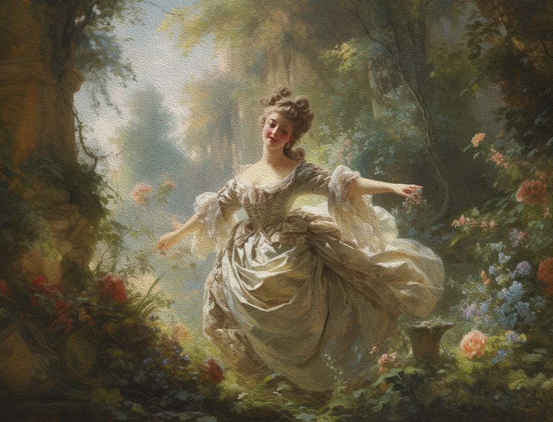 ROCOCO HORIZONTAL Portraits Journaling Papers Junk Journal - Etsy