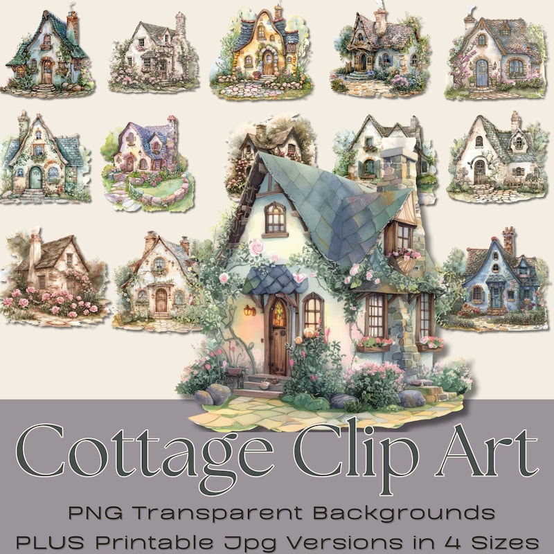 Storybook Cottage - Etsy