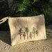 Hand Embroidered Pine Tree Pouch - Etsy