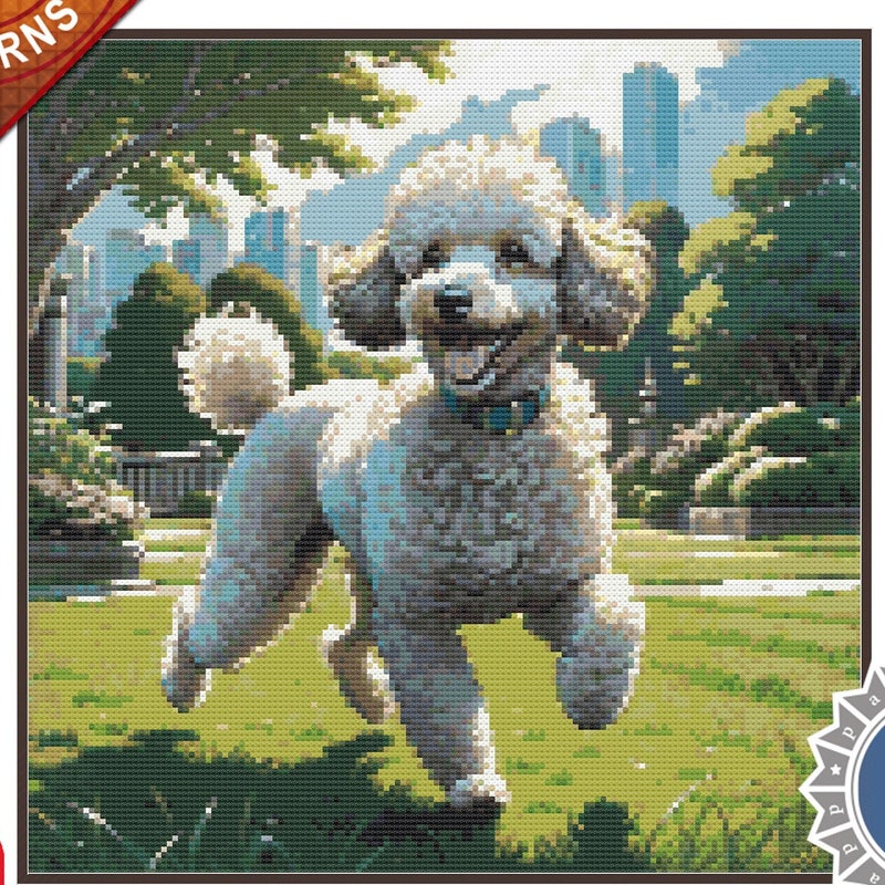 Poodle Pattern - Etsy