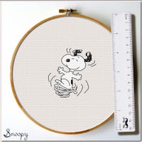 Snoopy Cross Stitch - Etsy