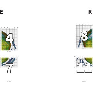 Cat's Eyes Cross Stitch Pattern - Two Patterns That Can Be Stitched ...