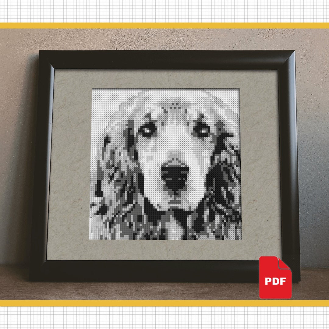 Cocker Spaniel - Cross Stitch Pattern - Cross Stitch PDF Download ...