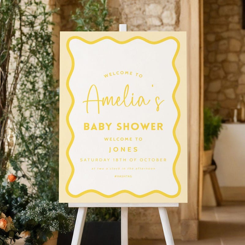 Butter Yellow Template - Etsy UK