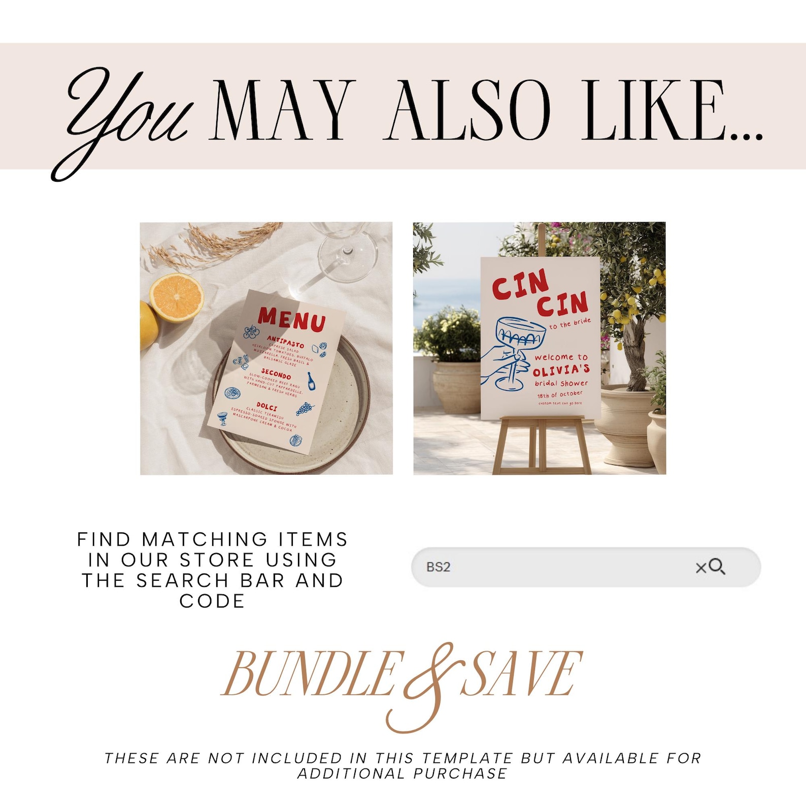 Italian Summer Menu Dinner Party Editable Hand Drawn Birthday Menu ...