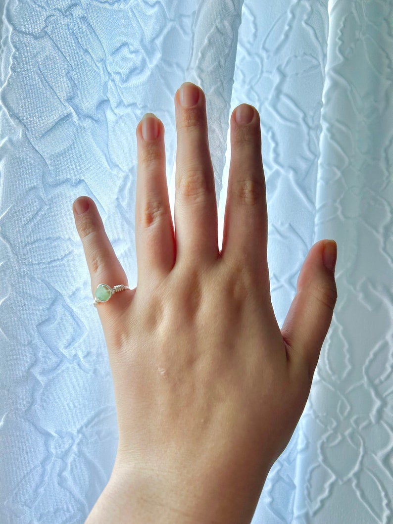 Aaron Warner Inspired Pinky Ring Crystal Wrapped Ring - Etsy