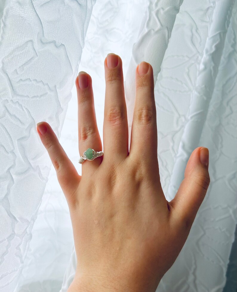 Aaron Warner Inspired Pinky Ring Crystal Wrapped Ring - Etsy