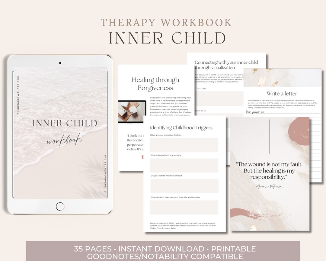 Inner Child Shadow Work Journal | Healing Journal for iPad | Childhood ...
