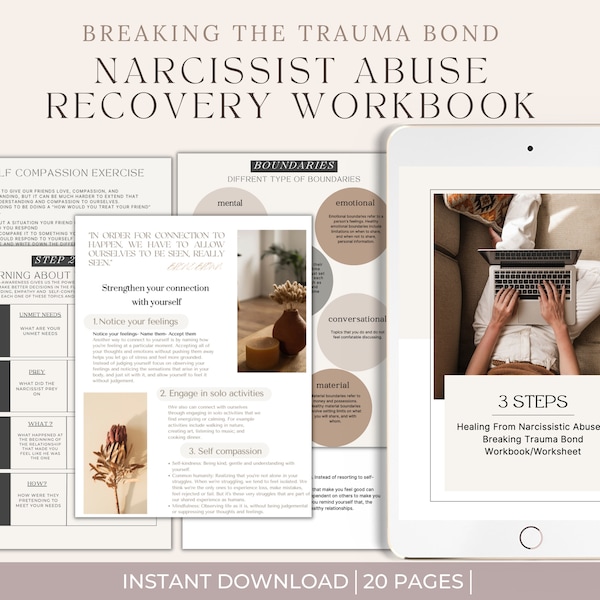 Trauma Workbook - Etsy