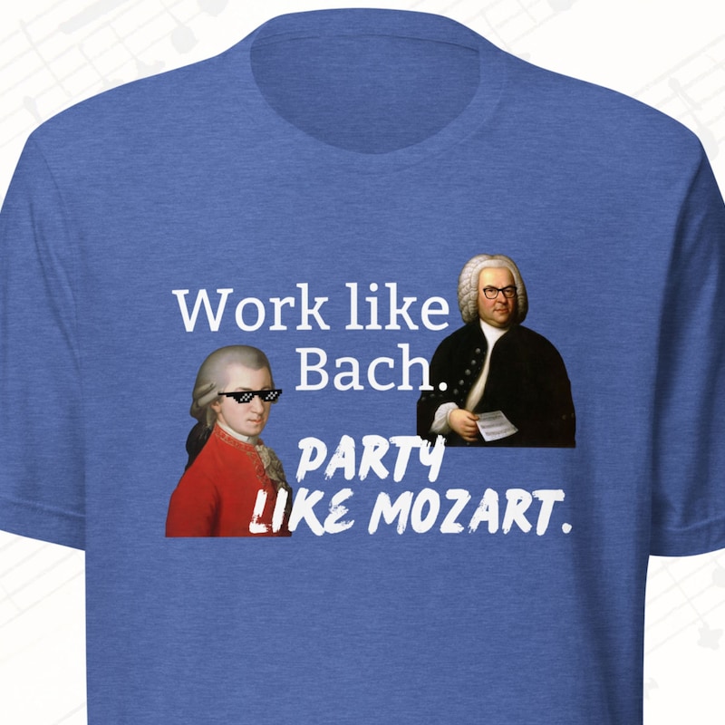 Wolfgang Amadeus Mozart T Shirt - Etsy