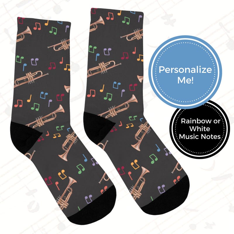 Music Socks - Etsy