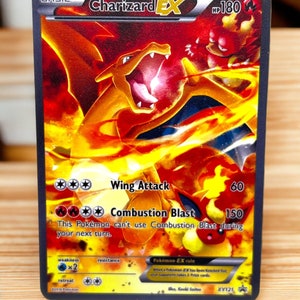 Charizard EX Promo Gold Metal Pokémon Card Collectible/gift/display - Etsy