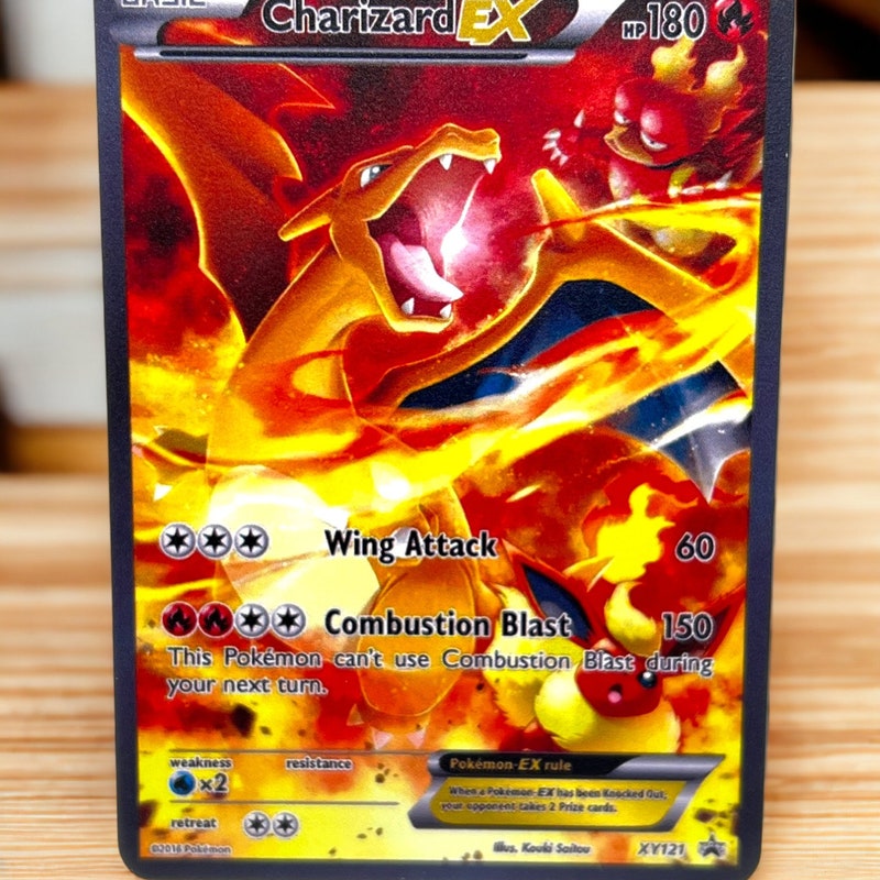 Charizard Ex Metal - Etsy
