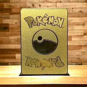 Pokemon MUNCH Scream Promos Gold Metal Collectible Cards, Pikachu ...