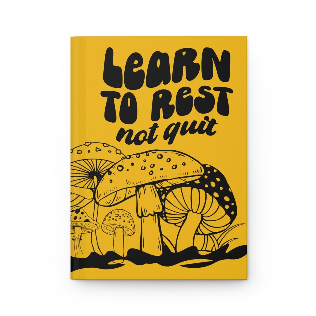 Honeycomb Therapy Journal Mushroom Meditative Journal - Etsy