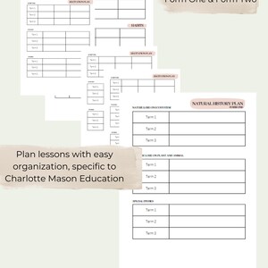 Charlotte Mason Editable Homeschool Planner- 2024-2025 - Etsy