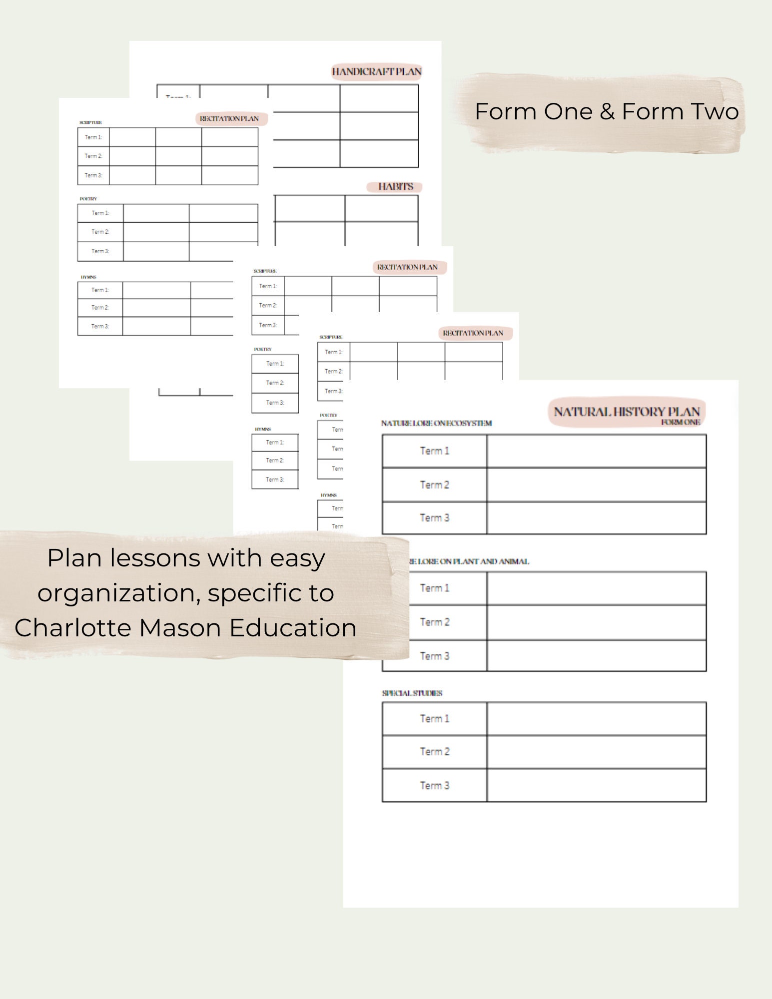 Charlotte Mason Editable Homeschool Planner- 2024-2025 - Etsy