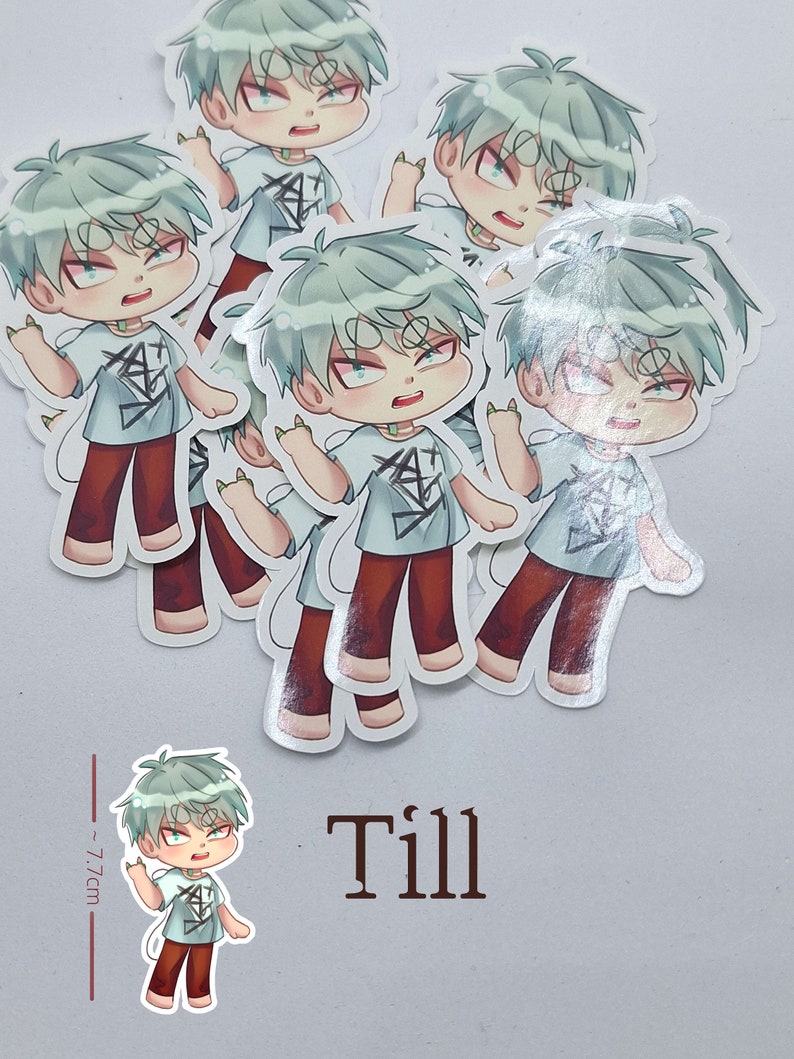 Alien Stage/alnst Stickers Mizi, Sua, Ivan, Till, Luka, Hyuna - Etsy