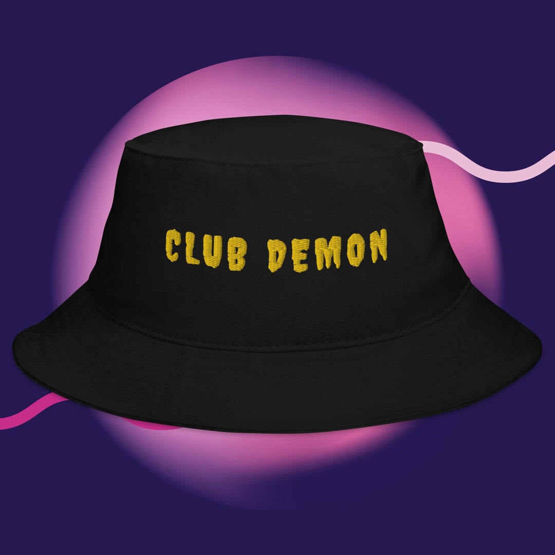 The CLUB DEMON Bucket Hat - Etsy