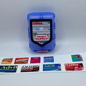 10 Pocket Pharmacy Custom Labels LABELS ONLY - Etsy